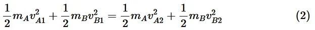 Choques elásticos e inelásticos con fórmulas y ejercicios resueltos